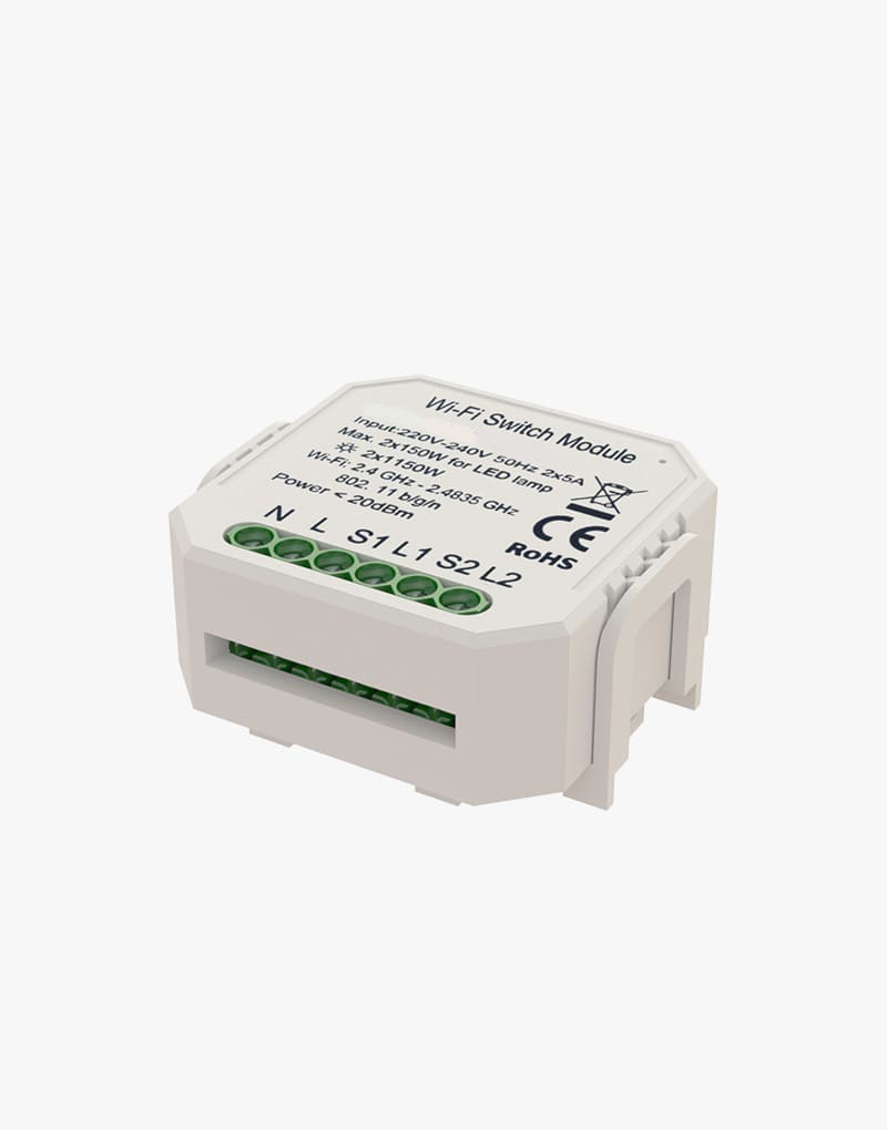 Retrofit 2 Gang Switch Module